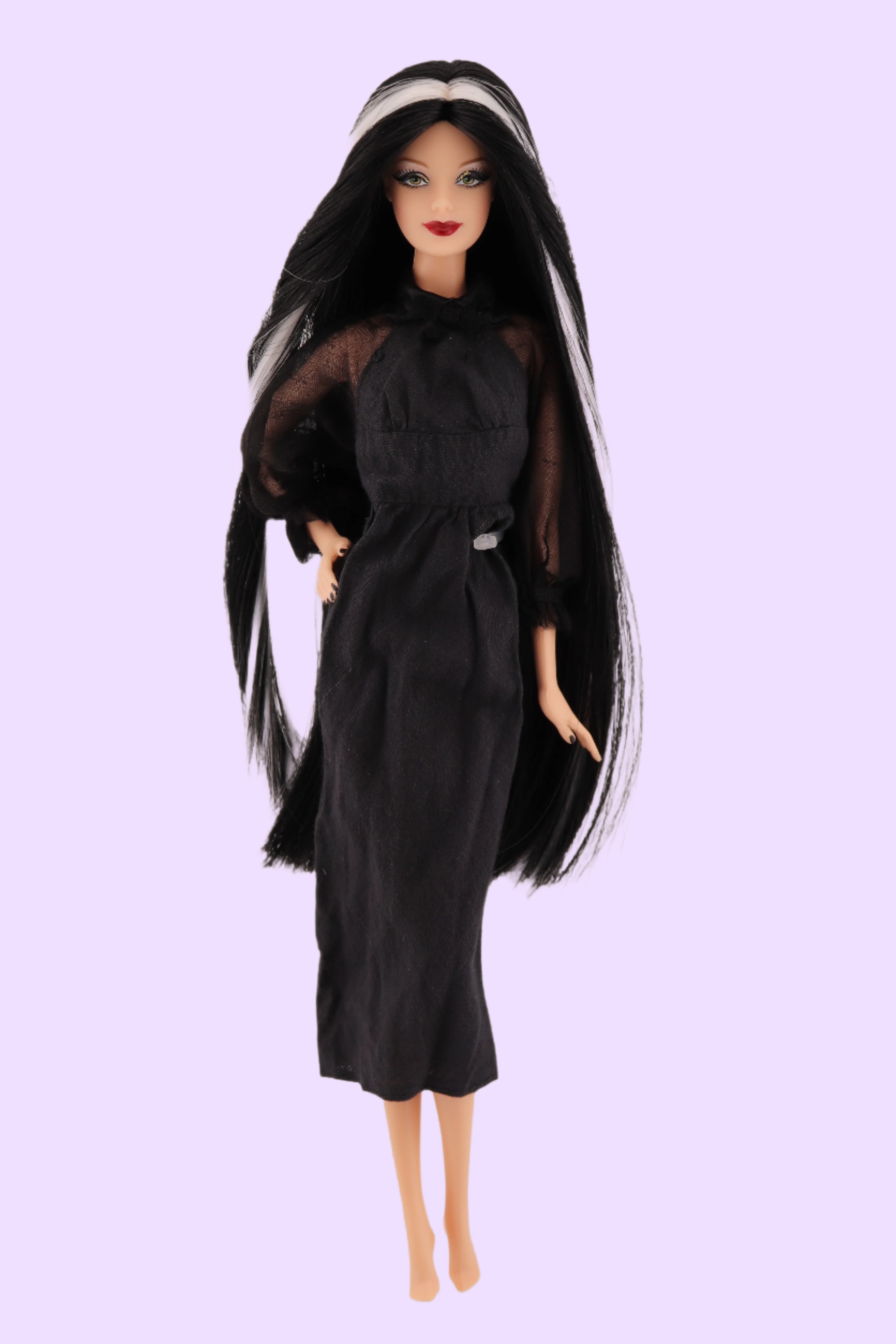 Custom Goth Barbie for B – Twiggy's Doll Hospital